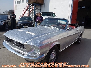 GLITTER CARS, SPARKLE CARS ,BLING CARS, EFFECT GLITTER CAR PAINTINGS ON ...