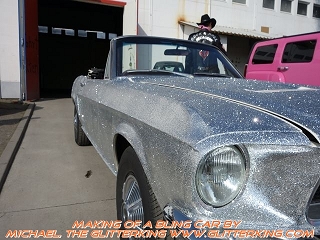 GLITTER CARS, SPARKLE CARS ,BLING CARS, EFFECT GLITTER CAR PAINTINGS ON ...
